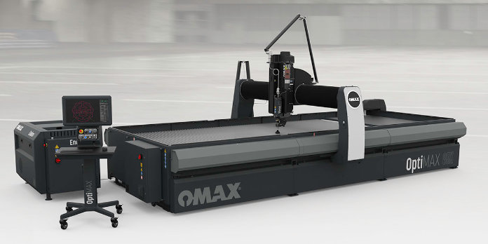Omax introduceert watersnijmachine Optimax - Technishow