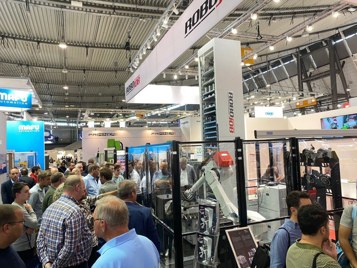 Robojob toont nieuwe technologie op EMO Hannover - Technishow